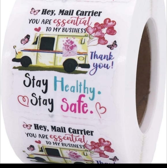 Office | New Mail Carrier Thank You Stickers | Poshmark